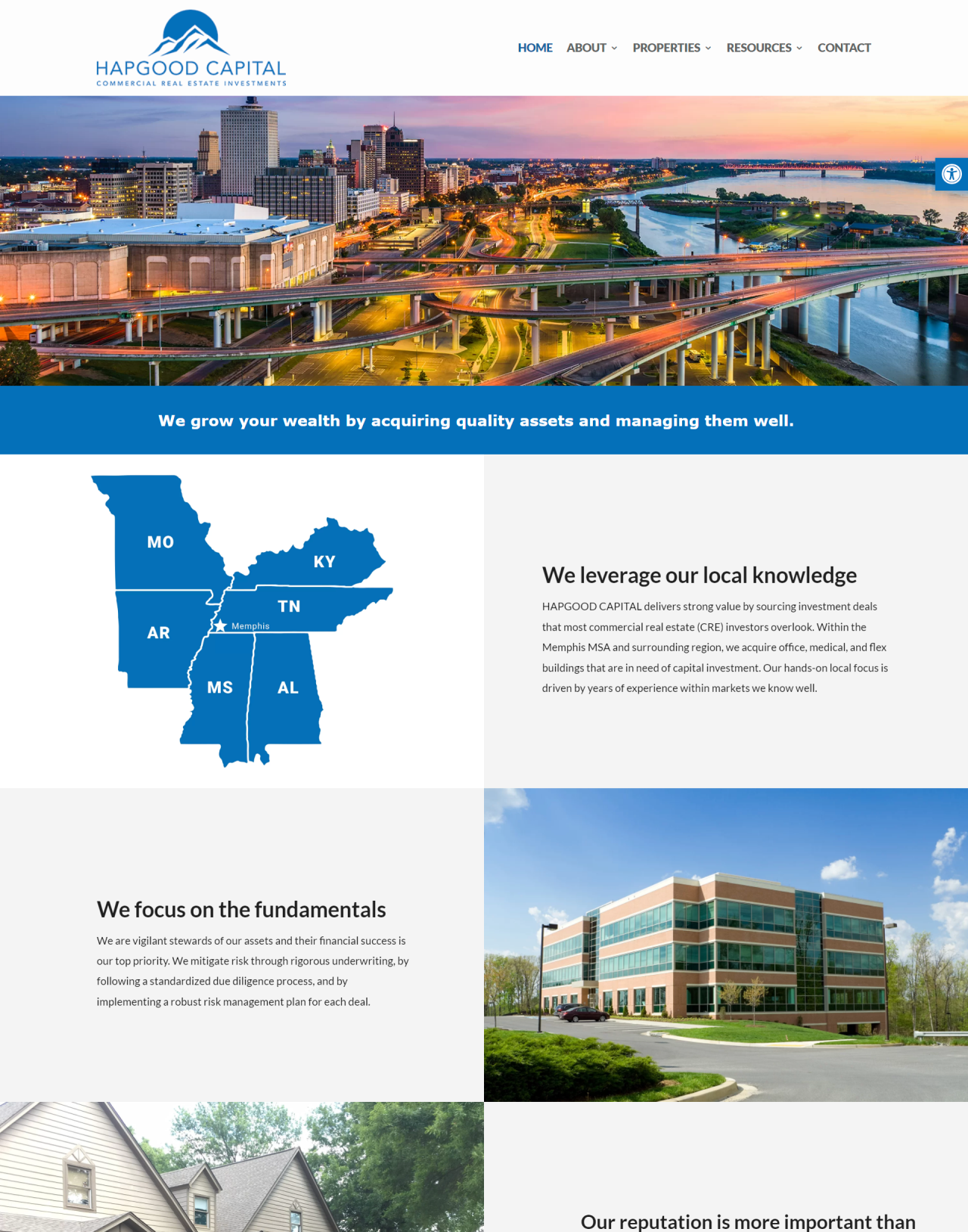 Web Project Portfolio | Nashville and Clearwater | Websults