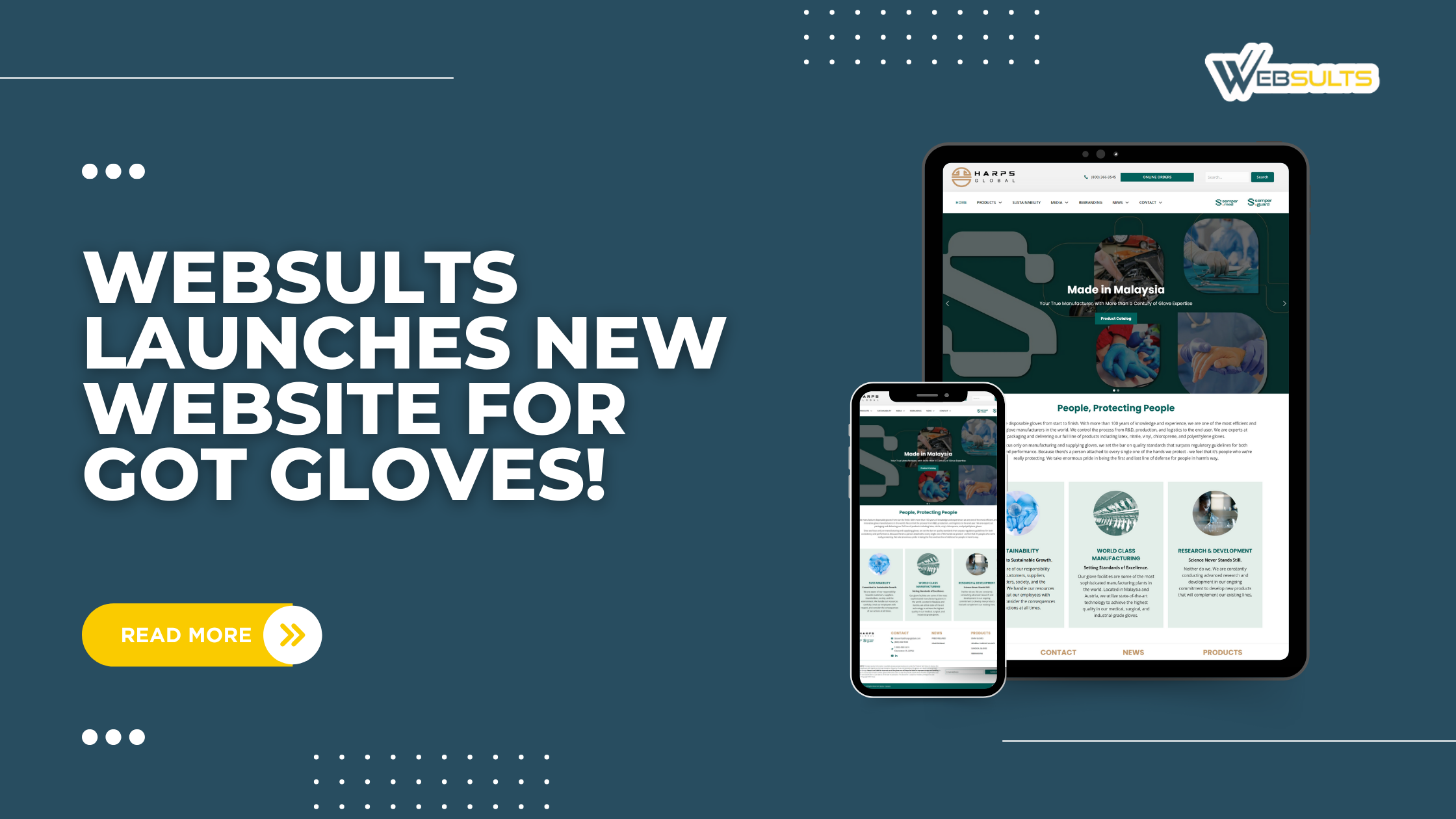 Websults Launches New Website for Got Gloves!- Websults